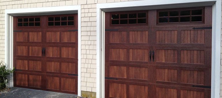 C.H.I. Overhead Doors' Carriage House Stamped - A1 Garage Door Service
