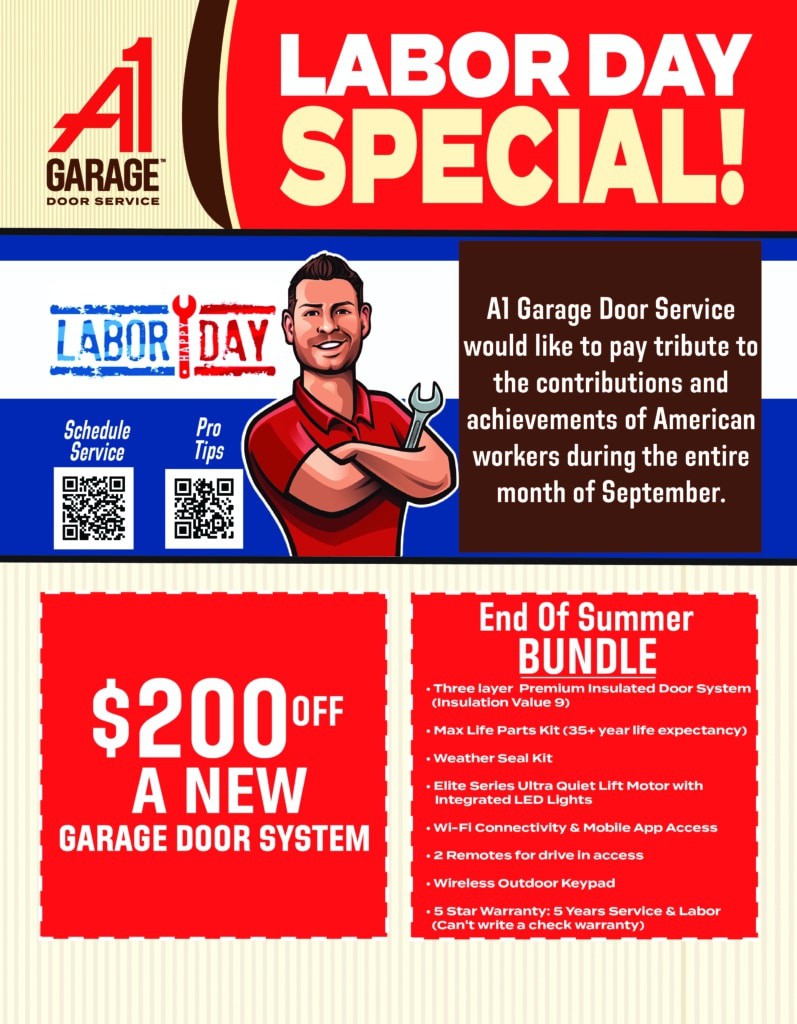 Garage Door Specials & Coupons | A1 Garage Door